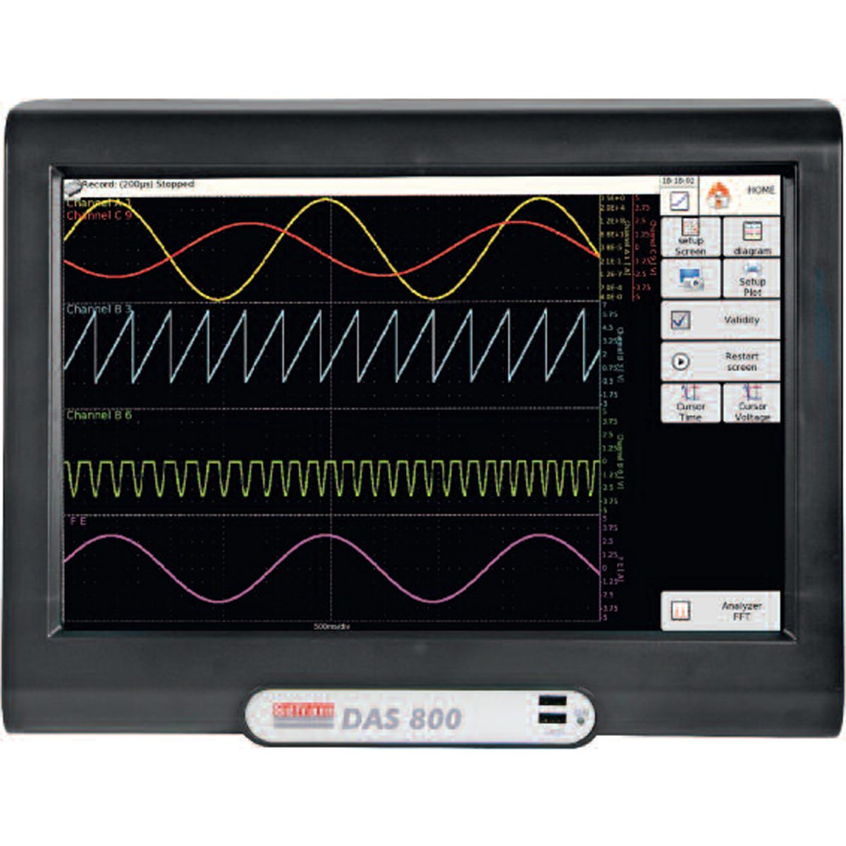 DAS 1700 | Sefram High Speed Data Recorder | Metrix Electronics